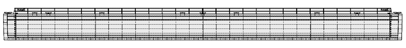 B-158 | Open Hopper Aggregate Barge - Heartland Fabrication